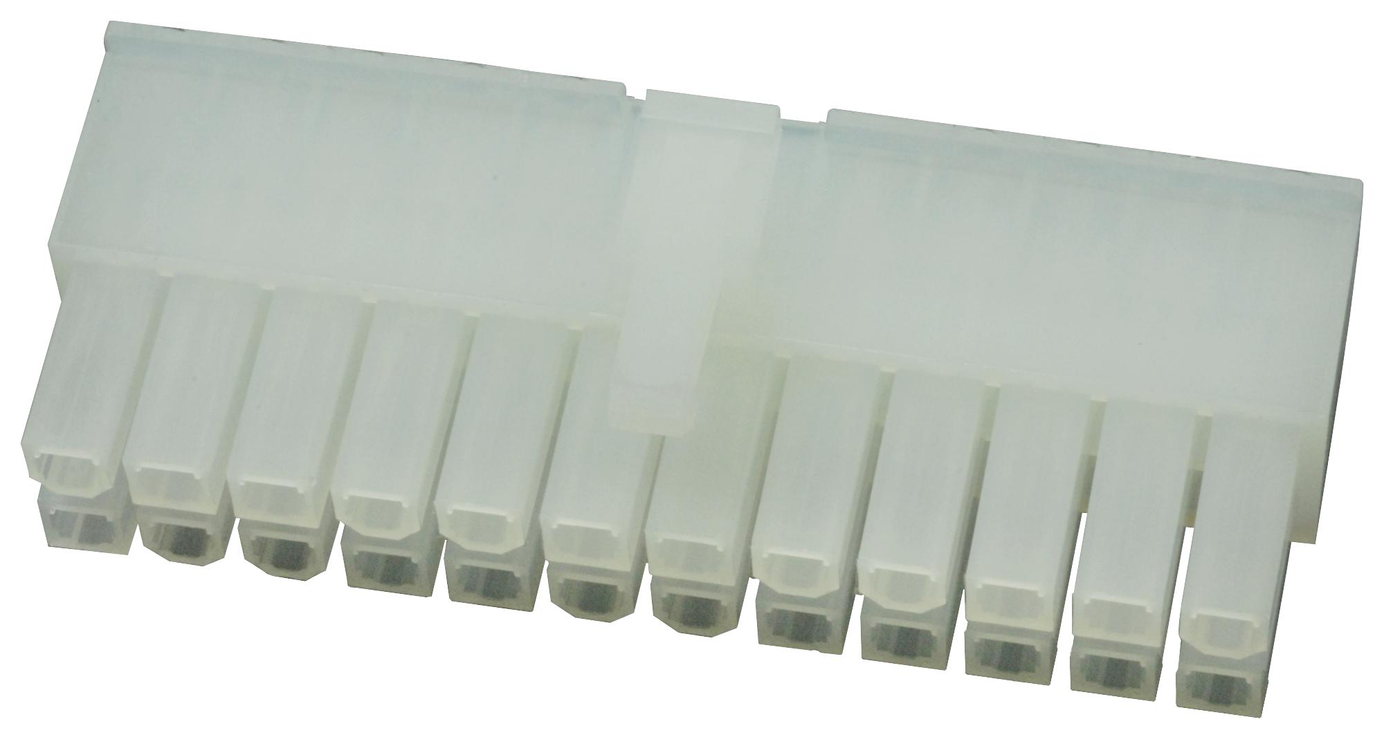 39-01-2240 - Molex - Connector Housing, Pull Tabs, UL 94V-2