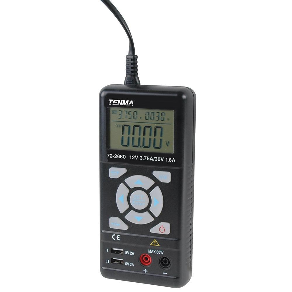 72-2660 - Tenma - Bench Power Supply, Handheld, Adjustable