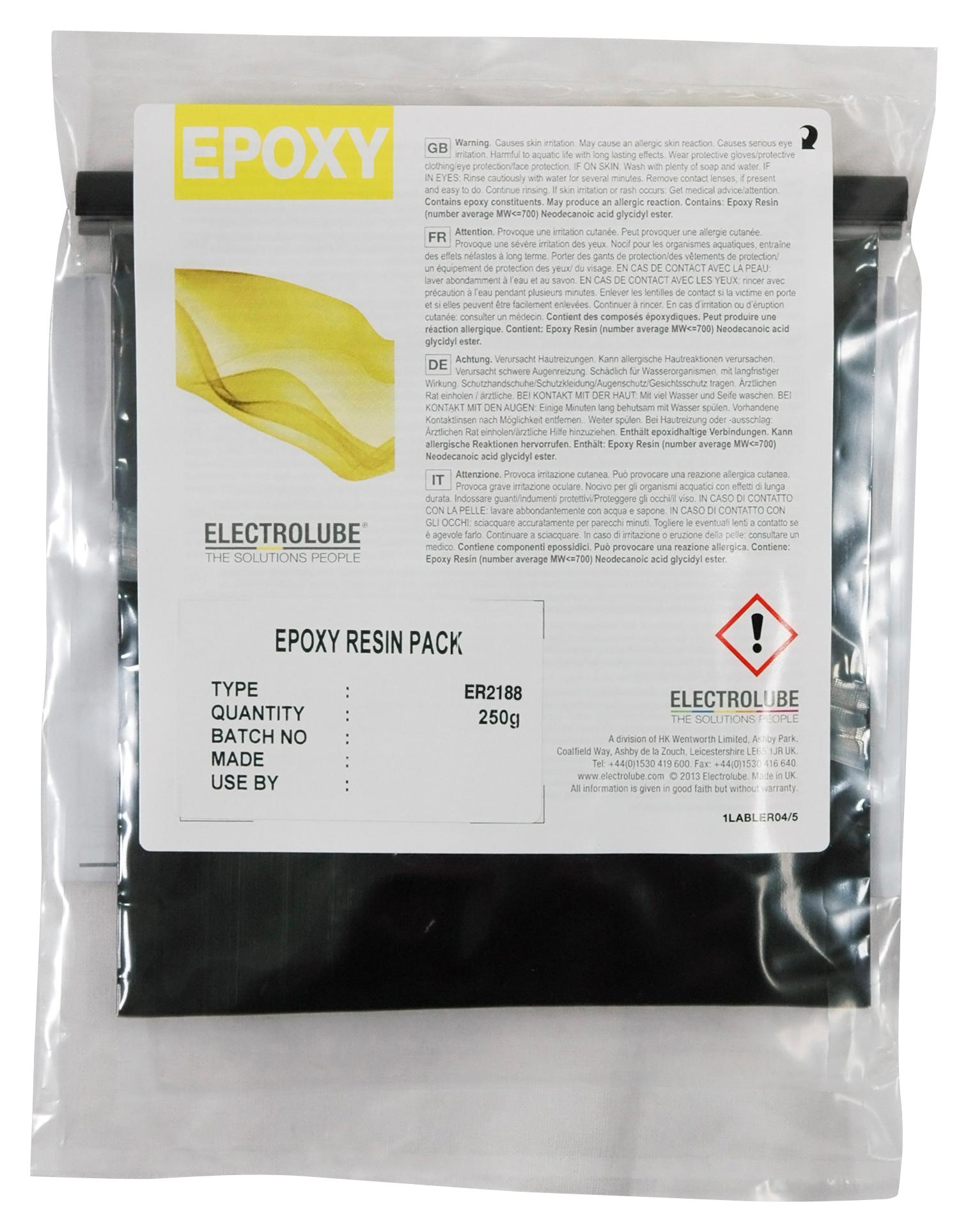 ER2188RP100GF - Electrolube - Polyurethane Resin, Epoxy, Packet