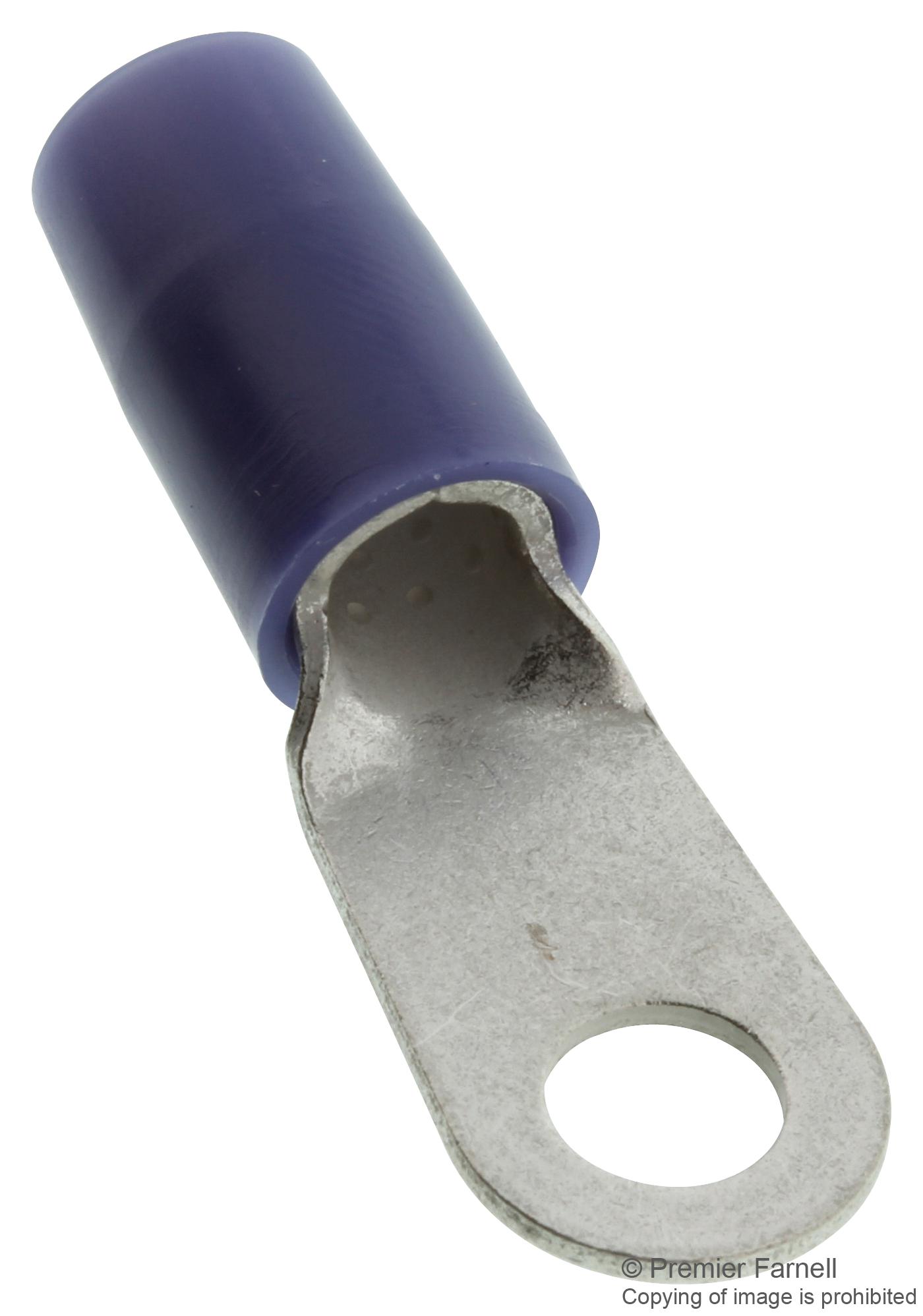 324047 - Amp - Te Connectivity - Ring Tongue Terminal, M6, 1/4"