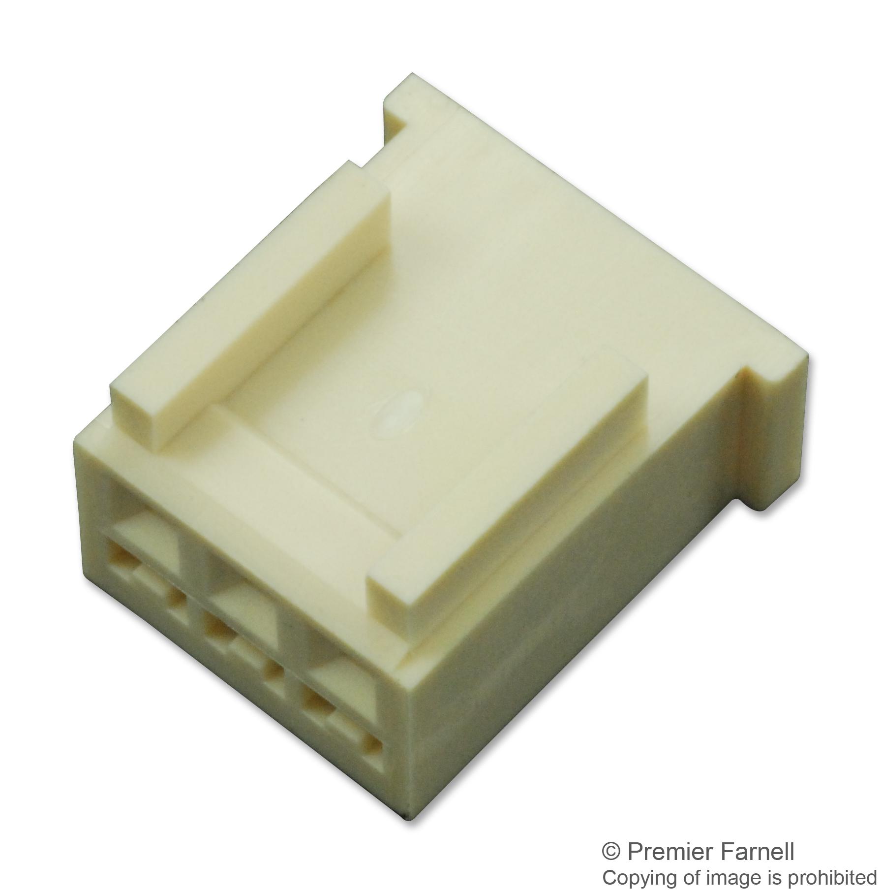 51191-0200 - Molex - Connector Housing, Mini-Latch 51191 Series, Receptacle