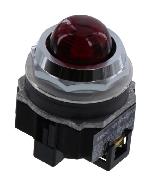 APD1QH2DNUR - Idec - LED Panel Mount Indicator, Red, 120 VAC