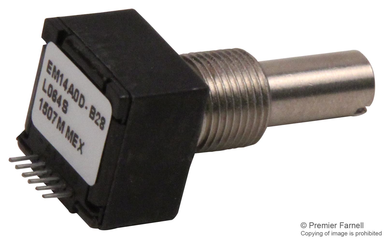 EM14A0D-B28-L064S - Bourns - Rotary Encoder, Optical, Incremental