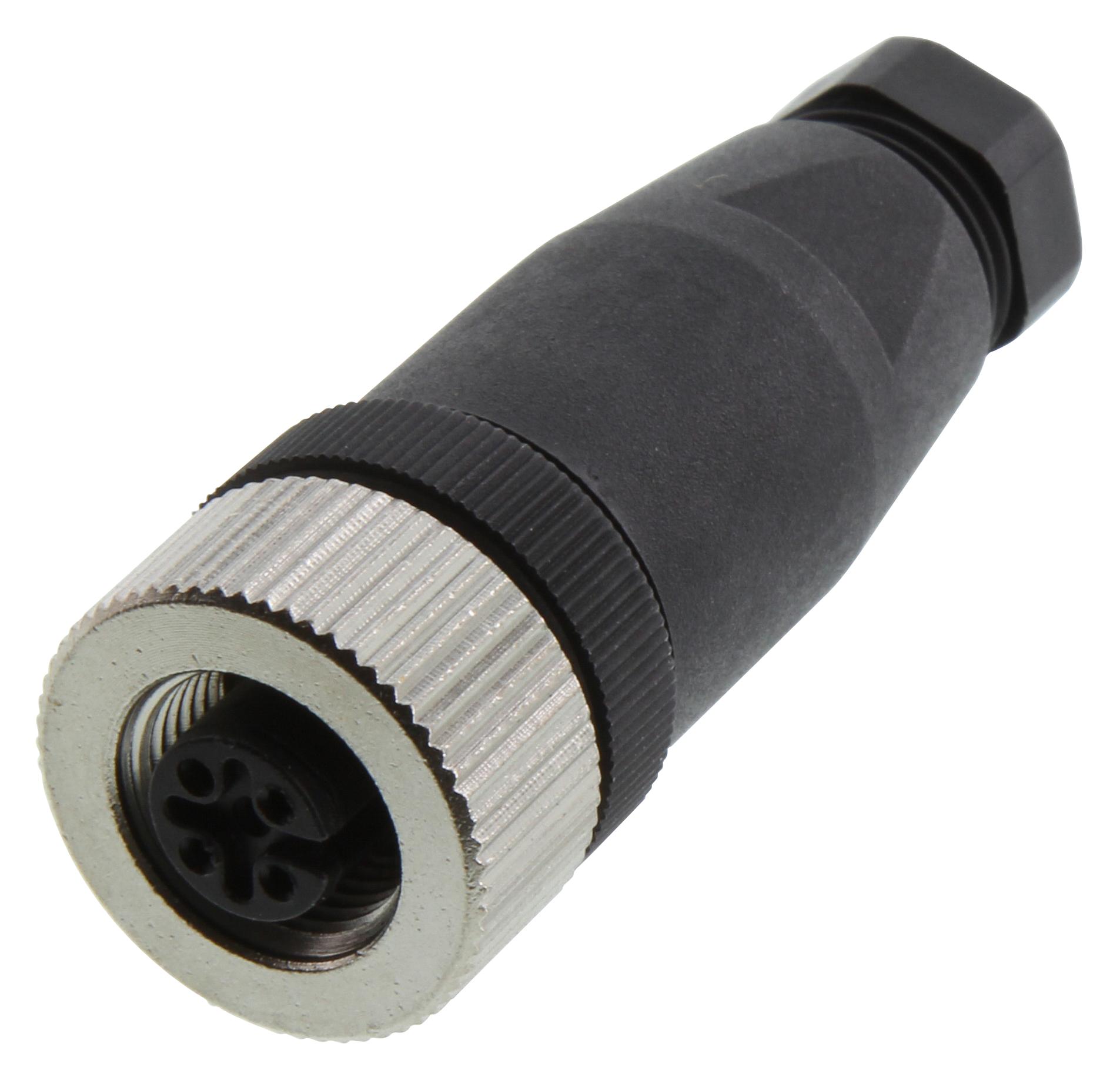 M12-S-F-FM - Omega - Sensor Connector, M12, Female