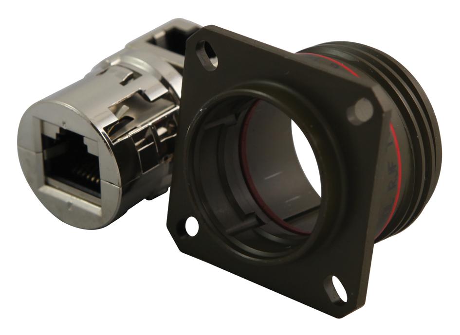 RJFTV21RAG - Amphenol Socapex - Modular Connector, RJ45 Jack, 1 x 1 (Port)