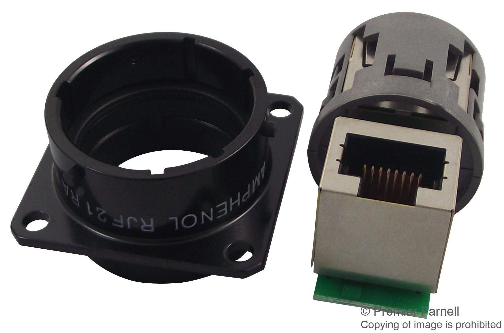 RJF21RAB - Amphenol Socapex - In-Line Adapter, RJ45, RJ45