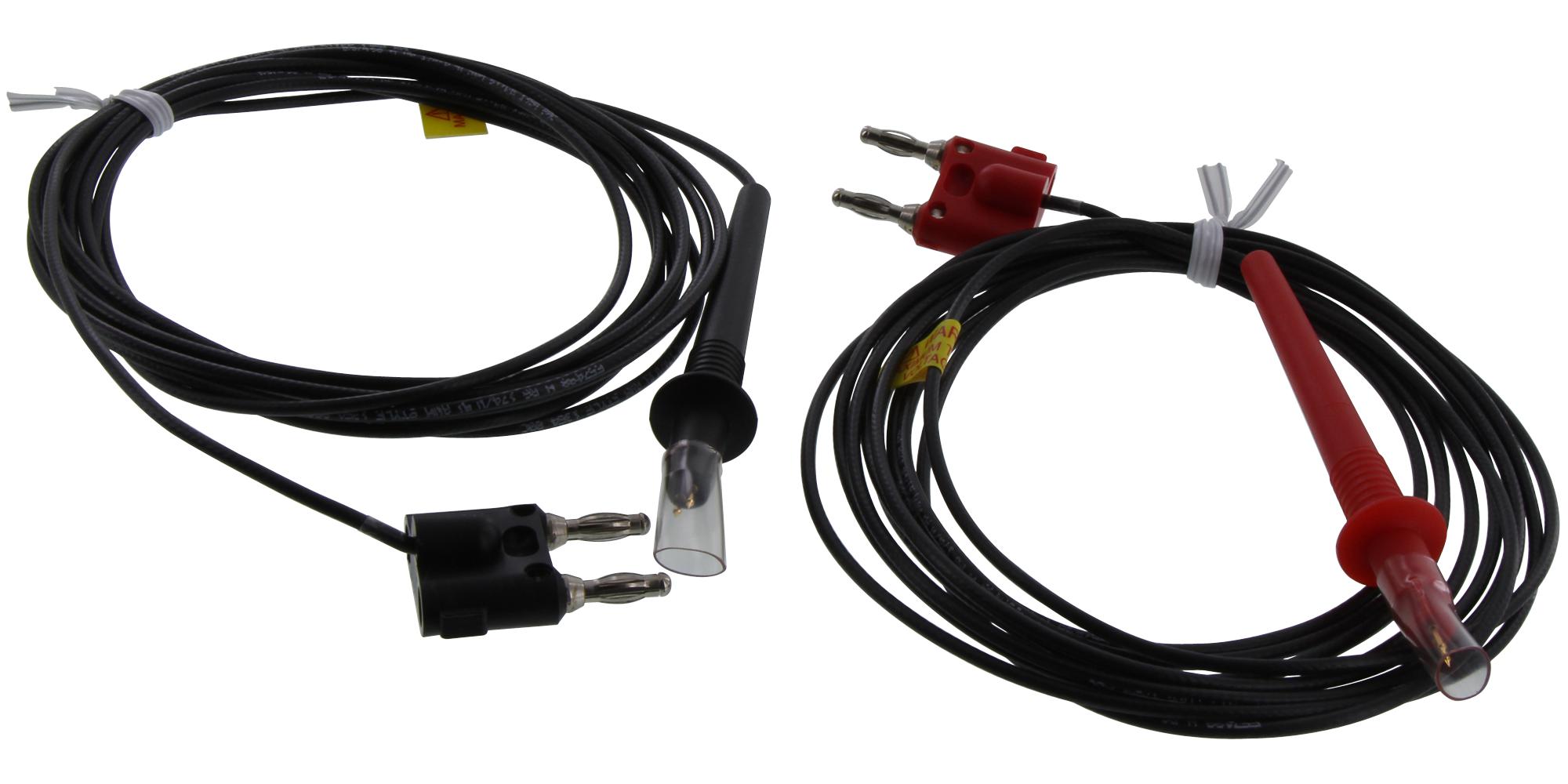 5805-12 - Keithley - Test Lead Set, Kelvin Clip, 4mm Double Banana ...