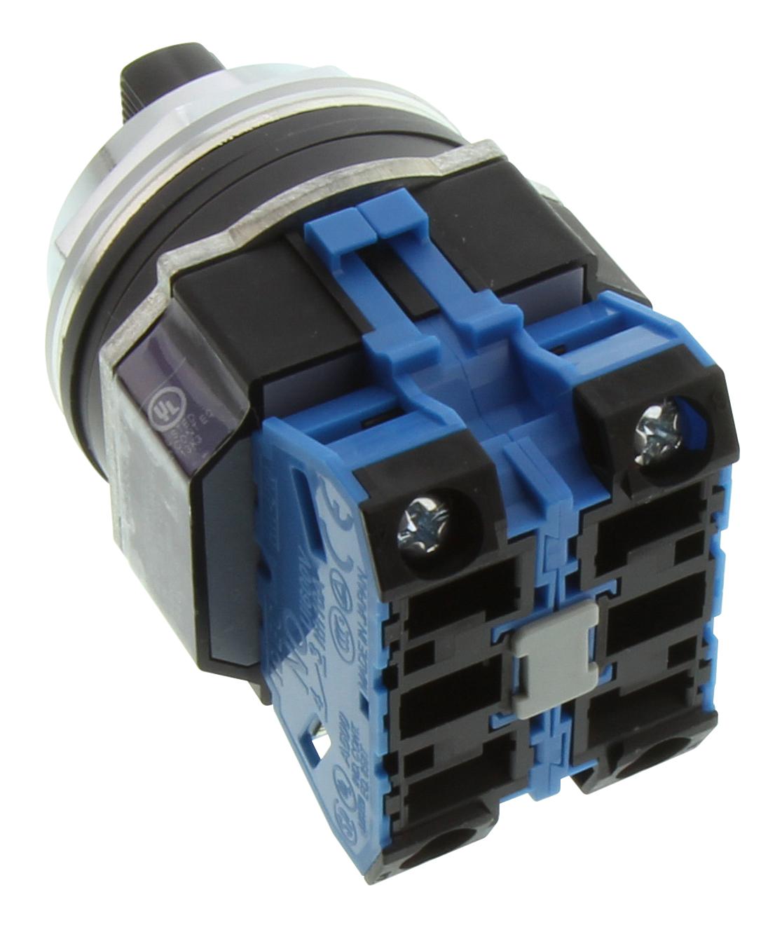 ASD3320NU - Idec - Rotary Switch, 3 Position, 2 Pole