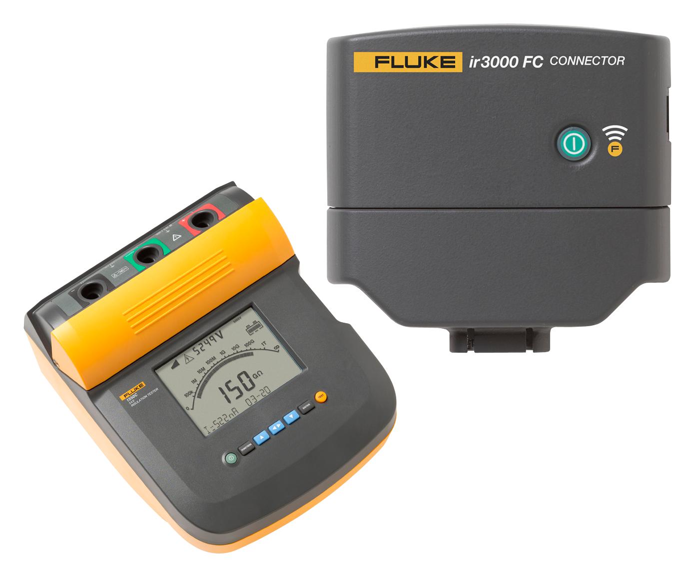 FLUKE-1550C FC W/IR3000 - Fluke - Insulation Tester, Digital ...