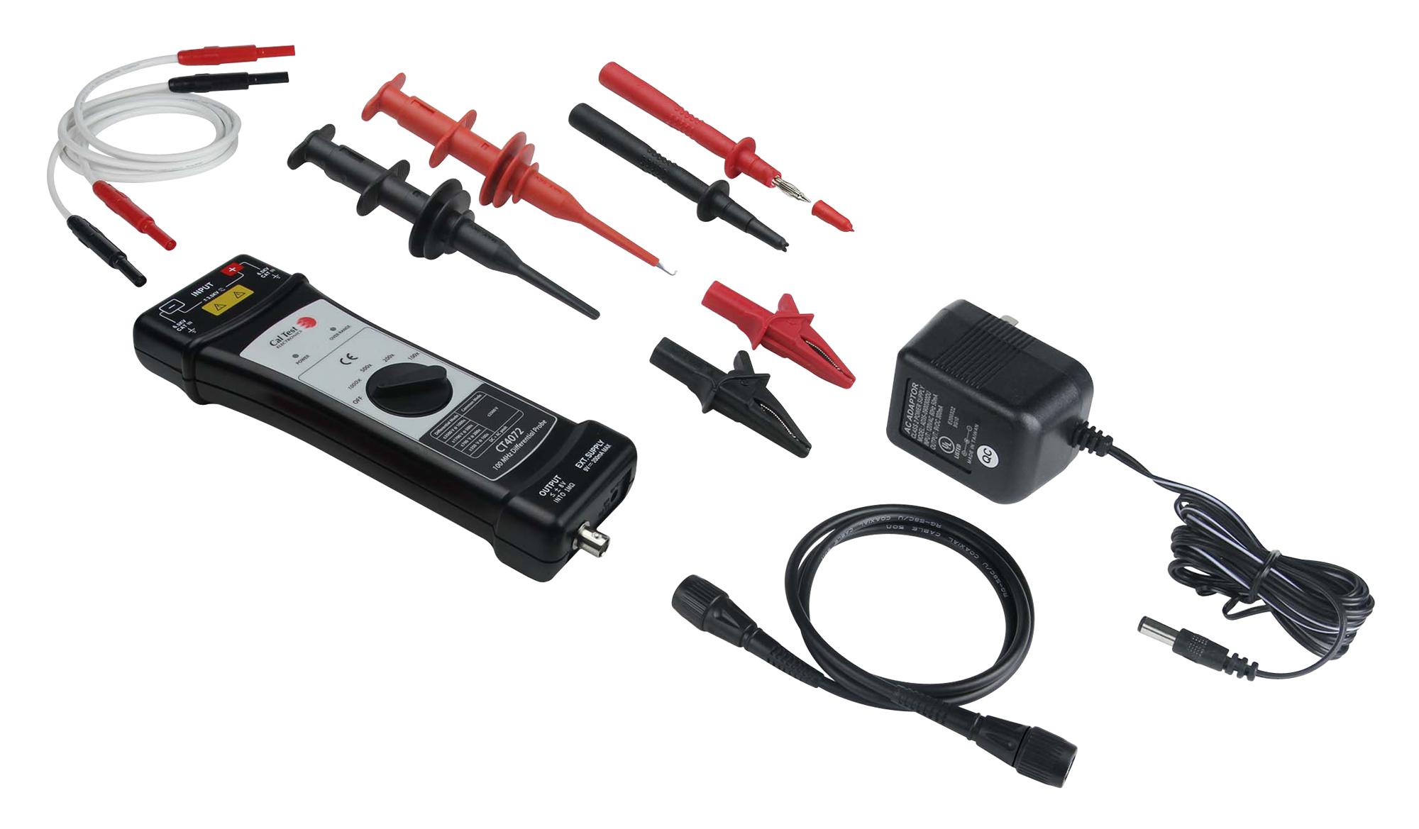 CT4072 - Cal Test Electronics - Oscilloscope Probe, Differential, 100 MHz