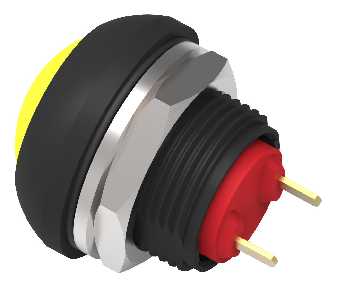 PB6B2RS5M4CAL00 - Alcoswitch - Te Connectivity - Industrial Pushbutton ...