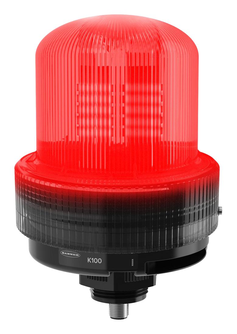 K100PBLGYRAQ - Banner Engineering - Beacon/Sounder, LED, Green