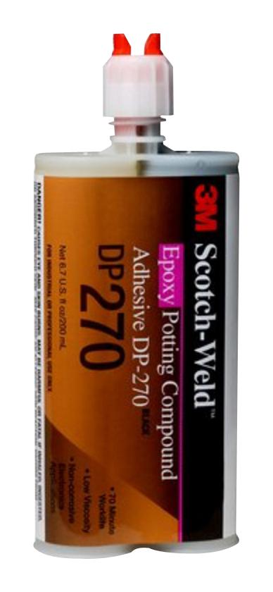 DP-270 BLACK 400ML - 3m - Adhesive, Epoxy, Black