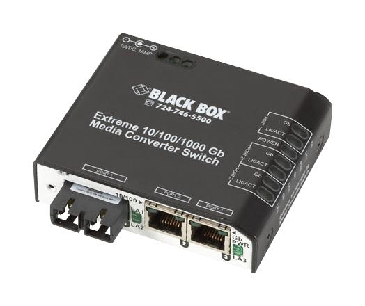 LBH2001A-P-SC-24 - Black Box - Converter Switch, Media, 10/100/1000 ...