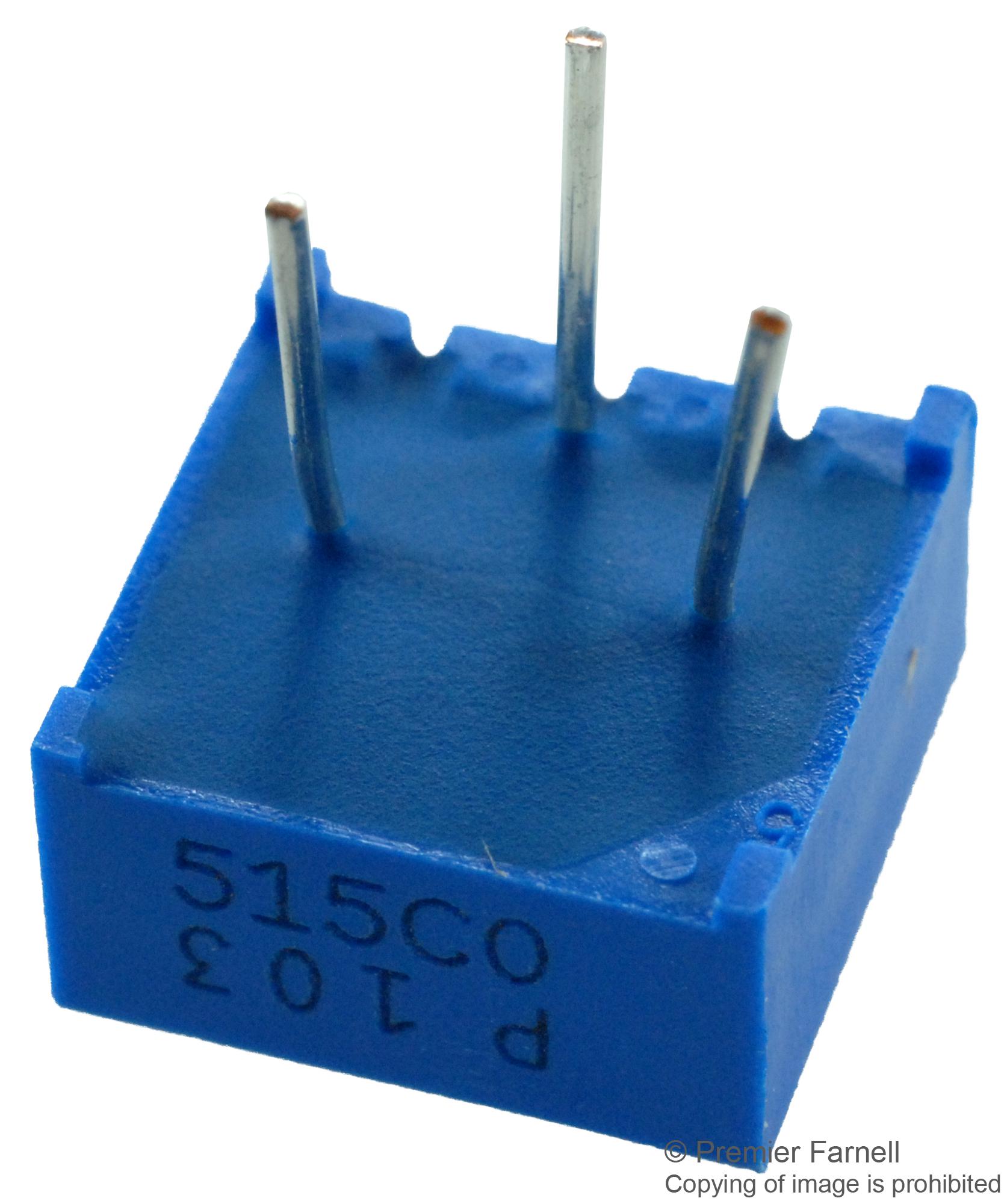 3386P-1-103LF - Bourns - Trimmer, Single Turn, Cermet