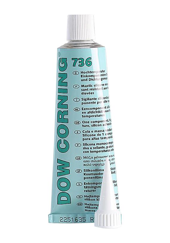 736 RED 90ML - Dow - Sealant, Silicone, General Industrial Bonding