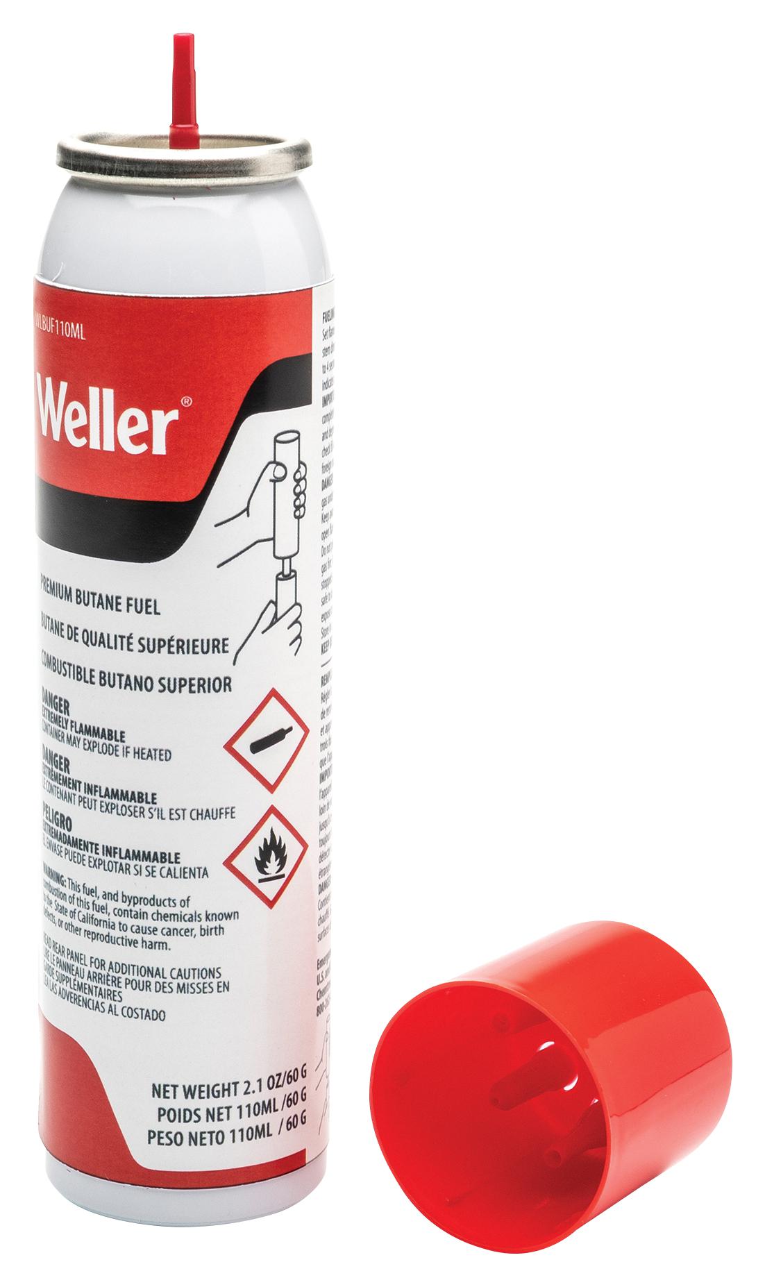 WLBUF110ML - Weller - BUTANE FUEL REFILL, 110ML