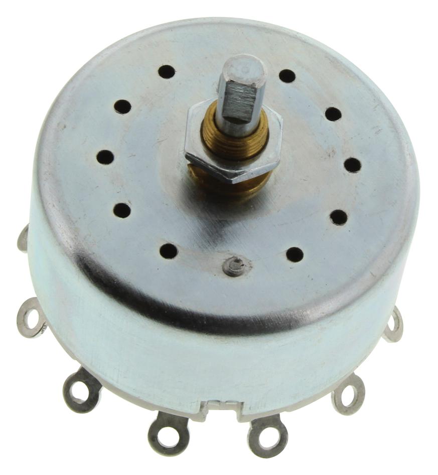212-12E - Ohmite - Rotary Switch, 12 Position, 12 Pole