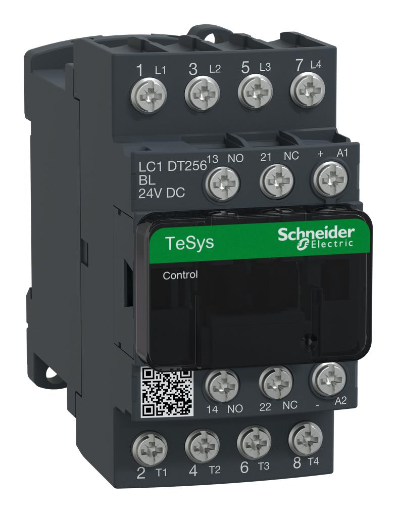 LC1DT256BL - Schneider Electric - Contactor, 4PST-NO, 4 Pole