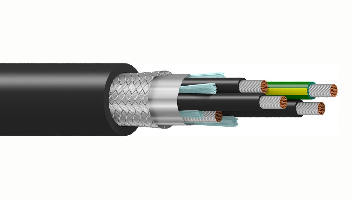 29500F 0101000 - Belden - Multiconductor Cable, Shielded, 3 Conductor