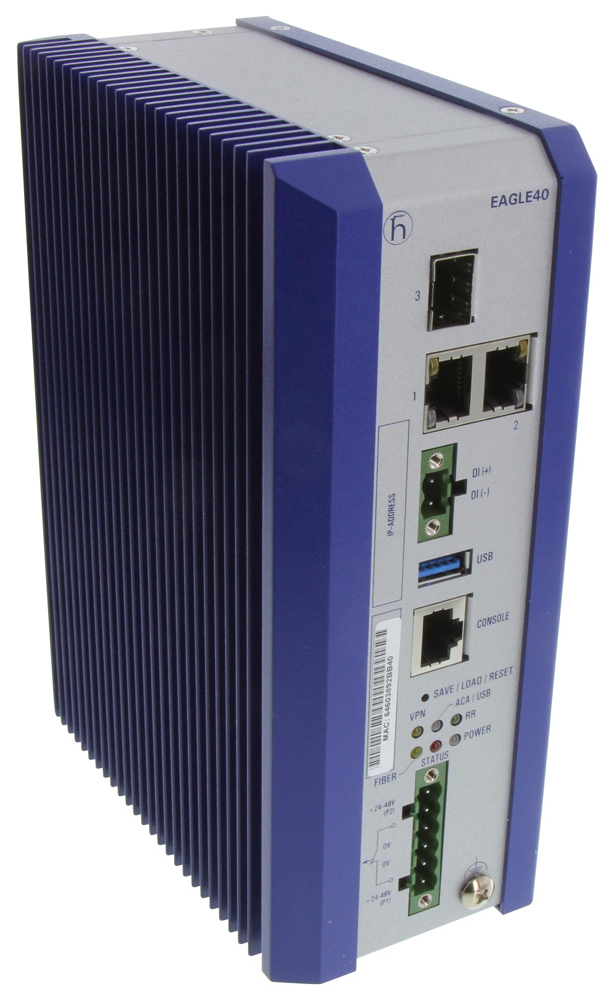 EAGLE40-2TX/1SFP - Hirschmann - INDUSTRIAL FIREWALL, 10/100MBPS/1GBPS