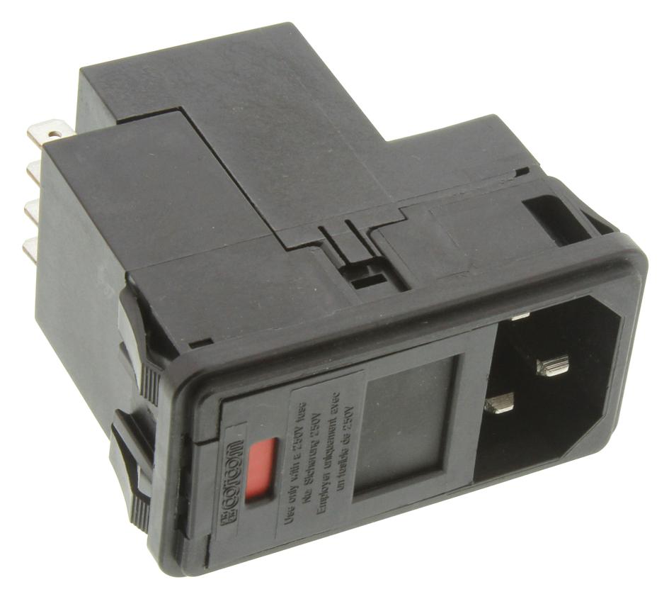 PS000SH60 - Corcom - Te Connectivity - Filtered IEC Power Entry Module ...
