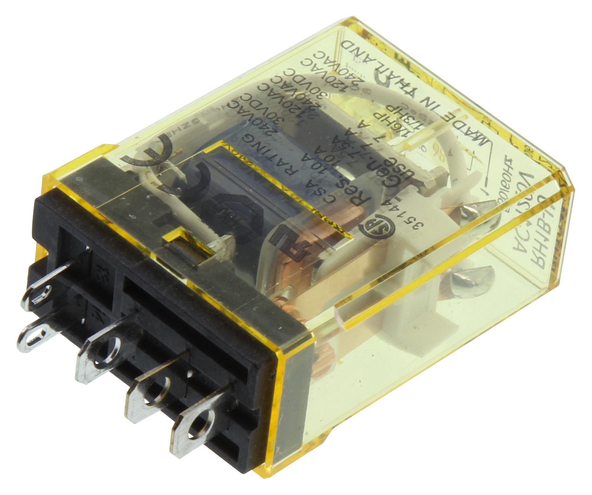 RH1B-UAC120V - Idec - Power Relay, SPDT, 120 VAC