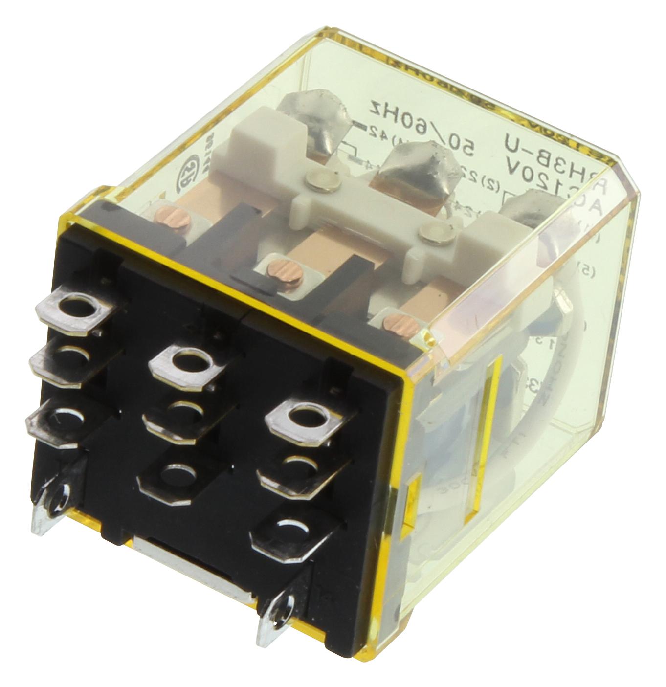 RH3B-UAC120V - Idec - Power Relay, 3PDT, 120 VAC