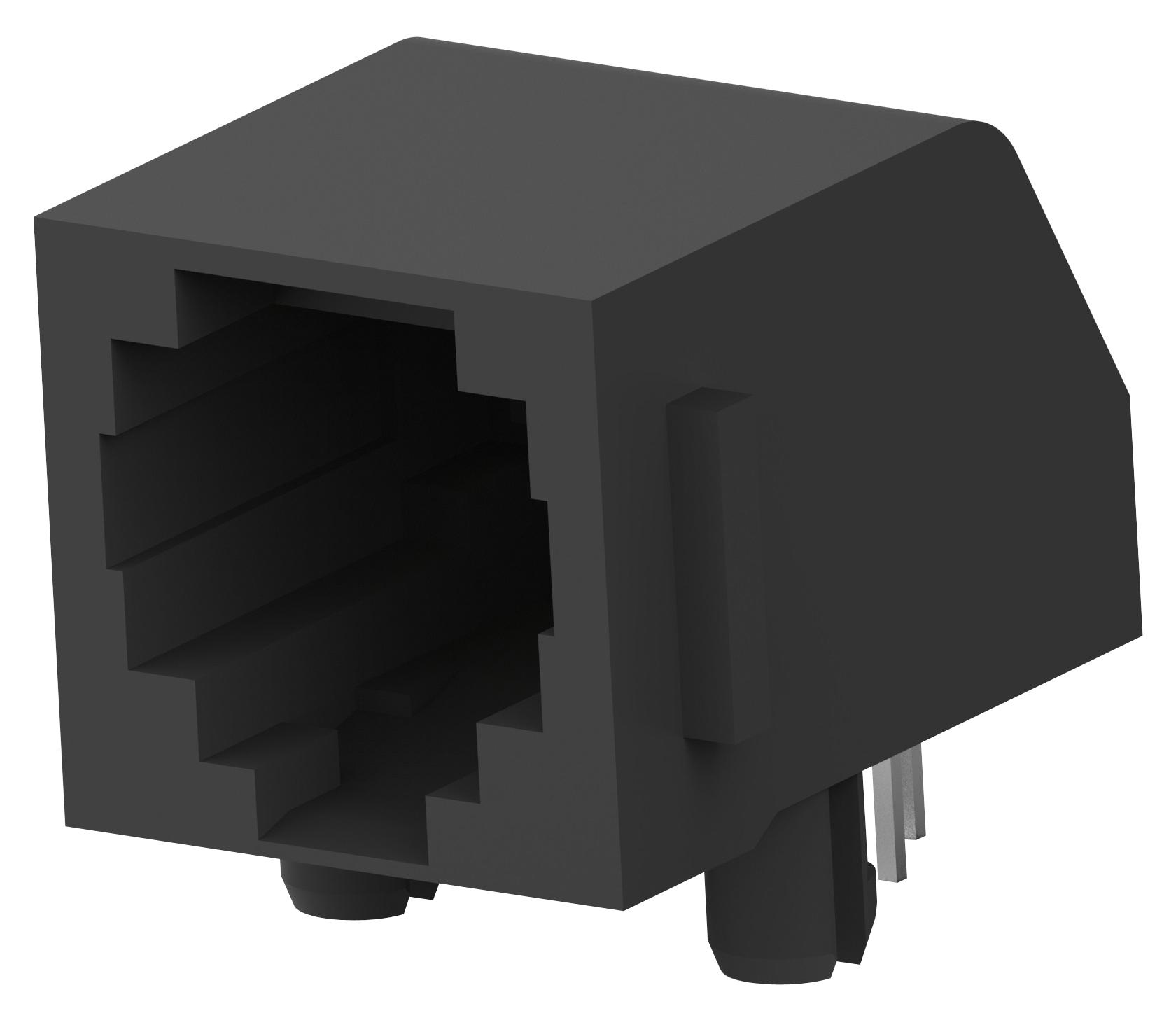 5555163-1 - Amp - Te Connectivity - Modular Connector, RJ25 Jack, 1 x 1 ...
