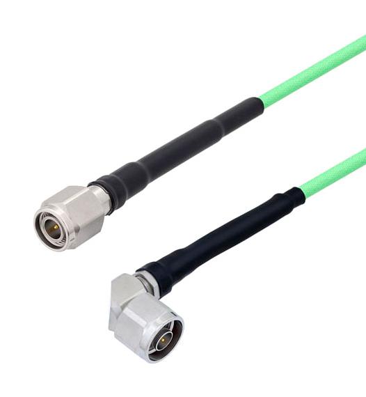 LCCA30029-FT10 - L-com - RF / Coaxial Cable Assembly, TNC Plug to 90° N ...