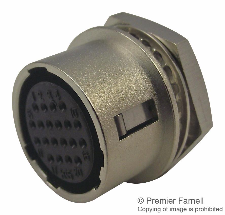 HR10A-13R-20S(73) - Hirose(hrs) - Circular Connector, HR10 Series, Panel Mount Receptacle