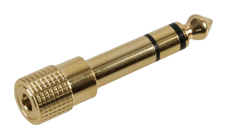 PS000156 - Multicomp Pro - Audio Adapter, Stereo Plug - 6.35mm, Stereo ...