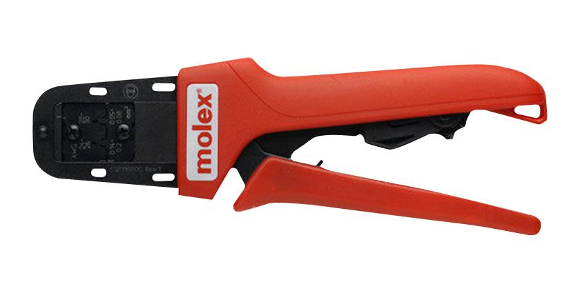 213309-6200 - Molex - Crimp Tool, Ratchet, Molex Ultra-Fit Tangless Series 16-18AWG Male ...
