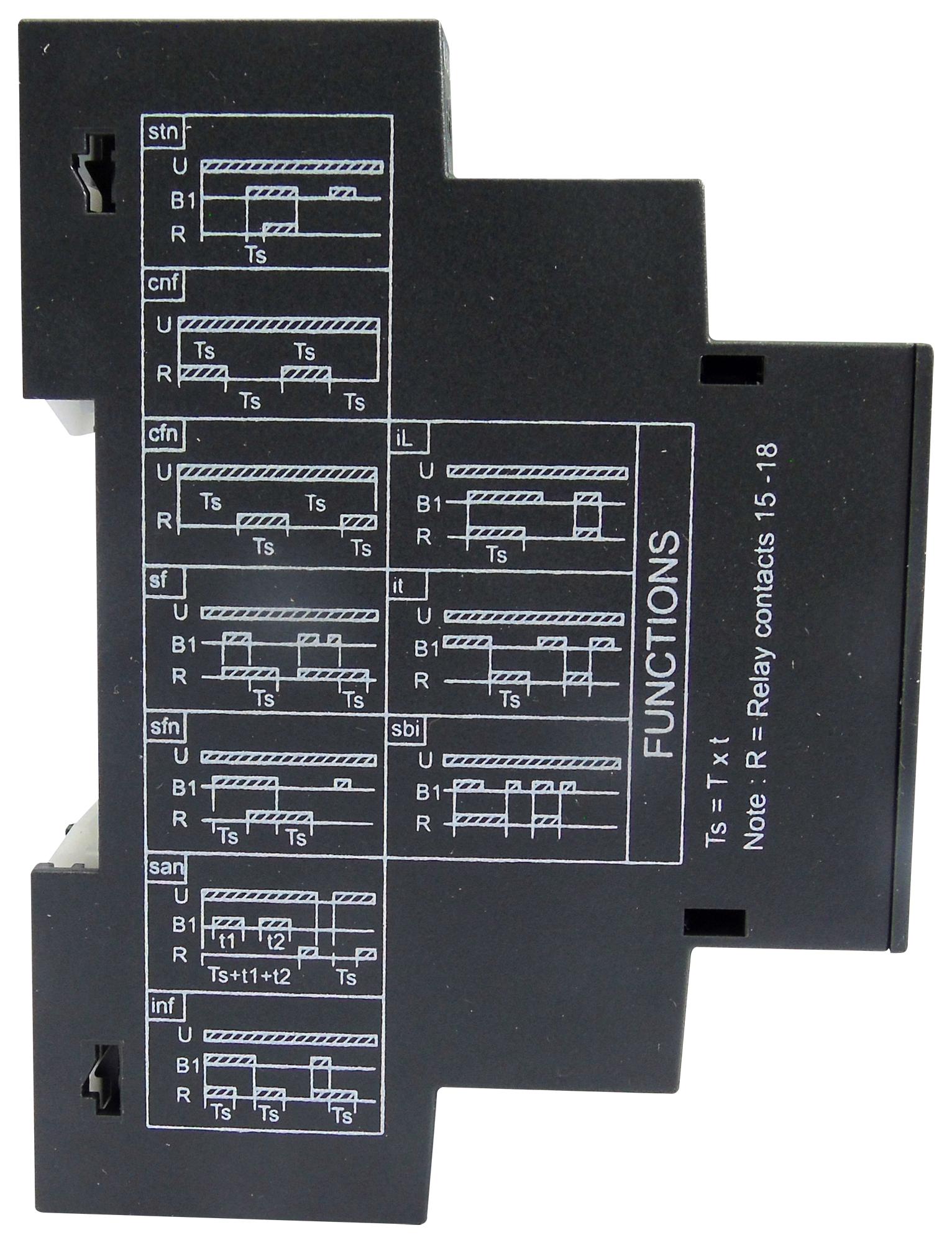 MP008374 - Multicomp Pro - Time Delay Relay, 24 V, 0.1 s