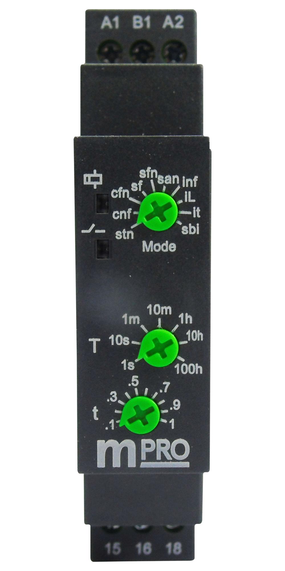 MP008374 - Multicomp Pro - Time Delay Relay, 24 V, 0.1 s
