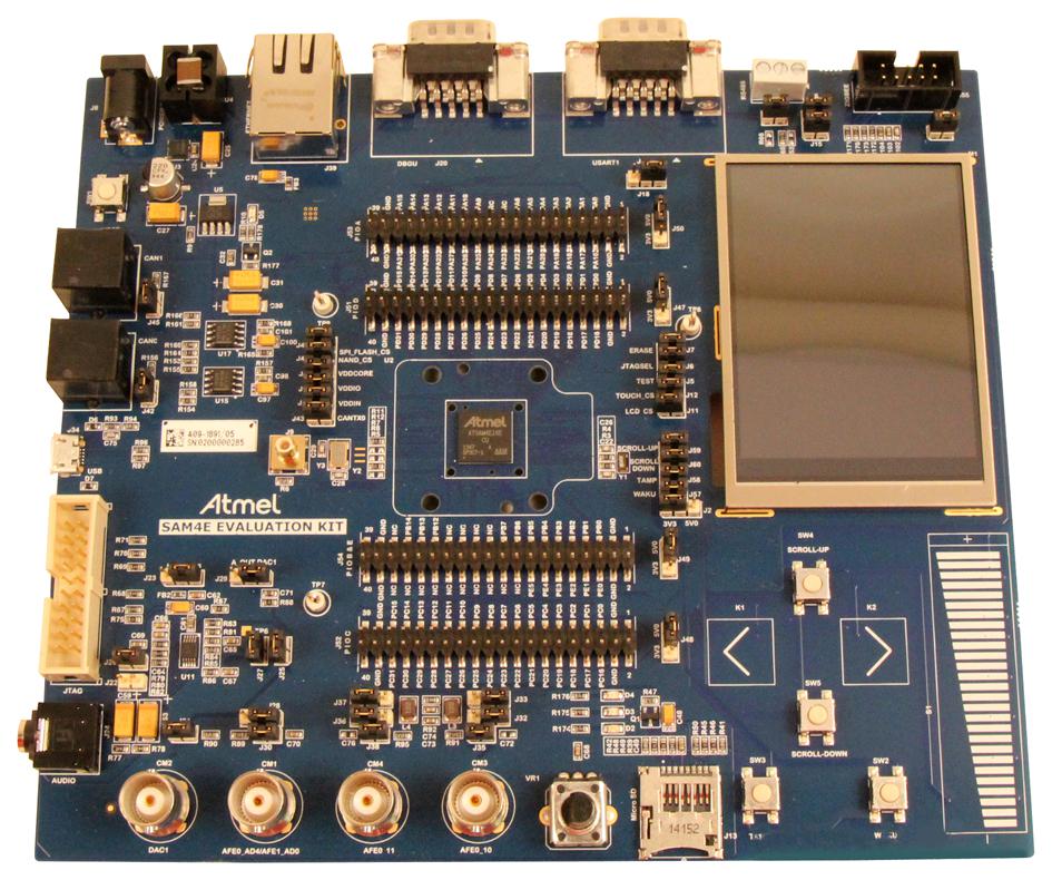 ATSAM4E-EK - Microchip - Evaluation Kit, SAM4E, Cortex M4