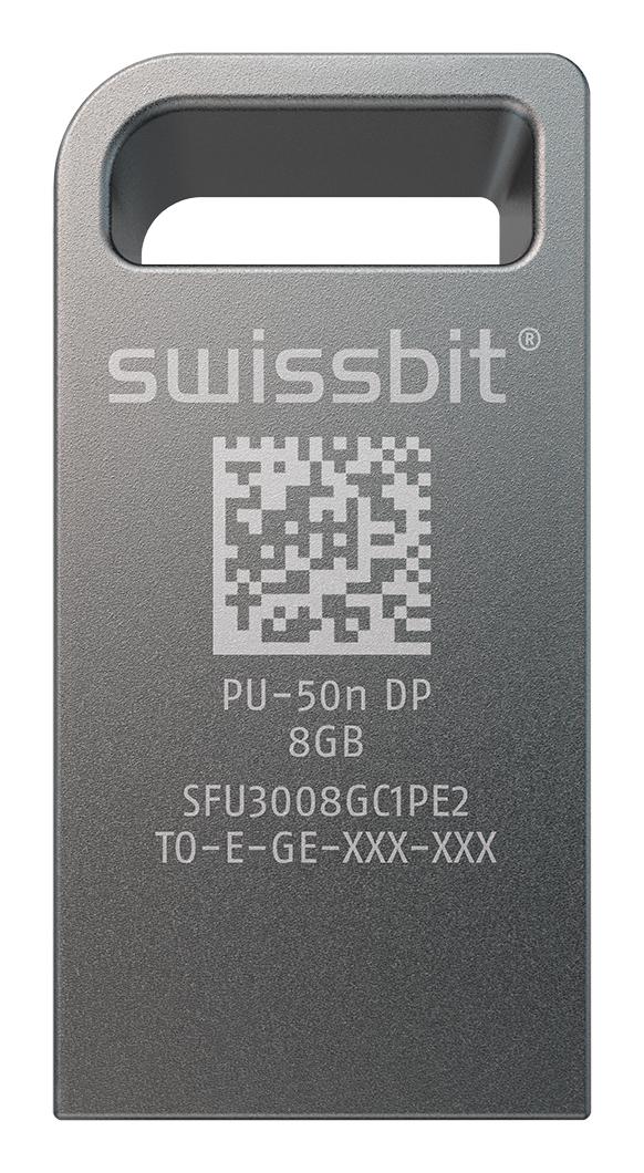 SFU3008GC1PE2TO-I-GE-020-RP0 - Swissbit - 8GB USB NANO DONGLE, RASPBERRY PI