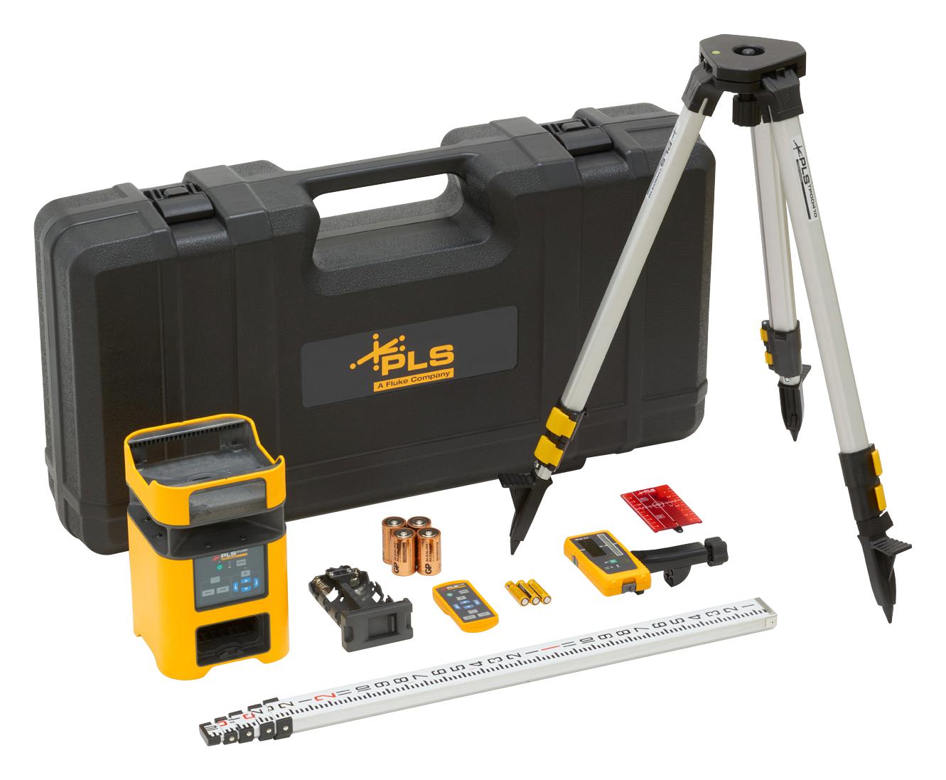 PLS HV2R COMBO KIT - Fluke - LASER LEVEL COMBO KIT WITH RUGGED CASE