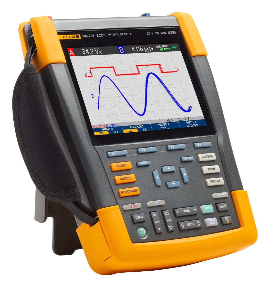 FLUKE-190-202-III-S - Fluke - Oscilloscope, Scopemeter 190 Series III, 2 Channel
