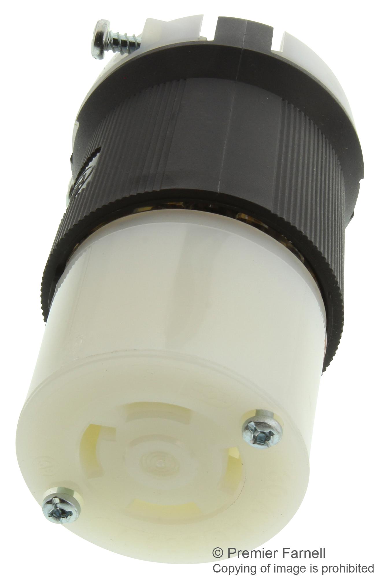 HBL2713 - Hubbell Wiring Devices - Power Entry Connector, Power Entry, 30 A