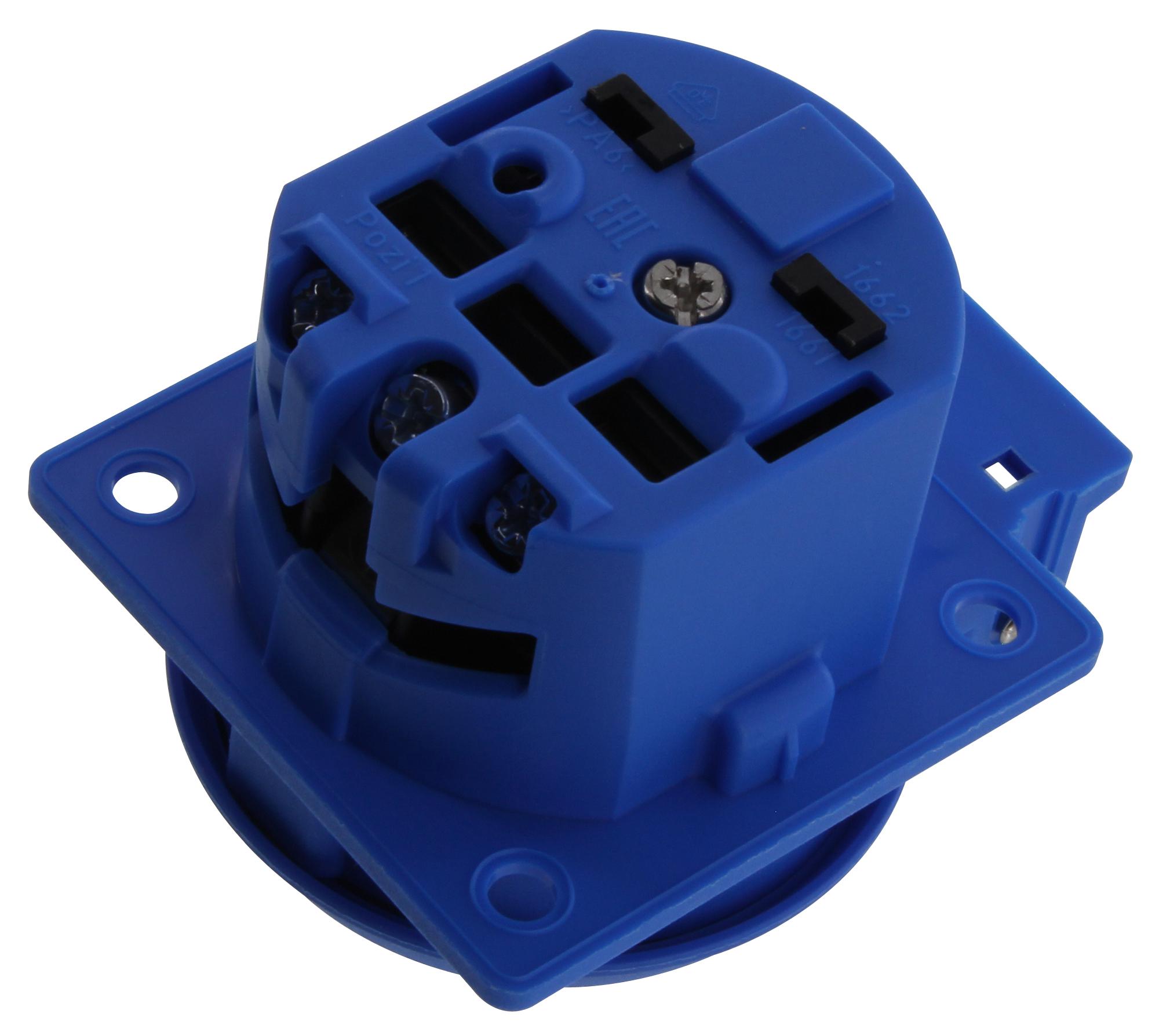 10003 - Walther - Power Entry Connector, Schuko CEE 7/3, 16 A