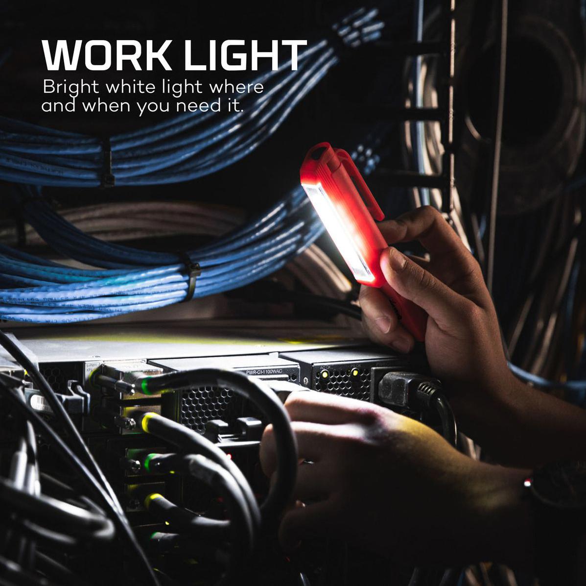 NEB-WLT-0017 - Nebo Sports - Pocket Work Light, Magnetic Swivel Clip ...