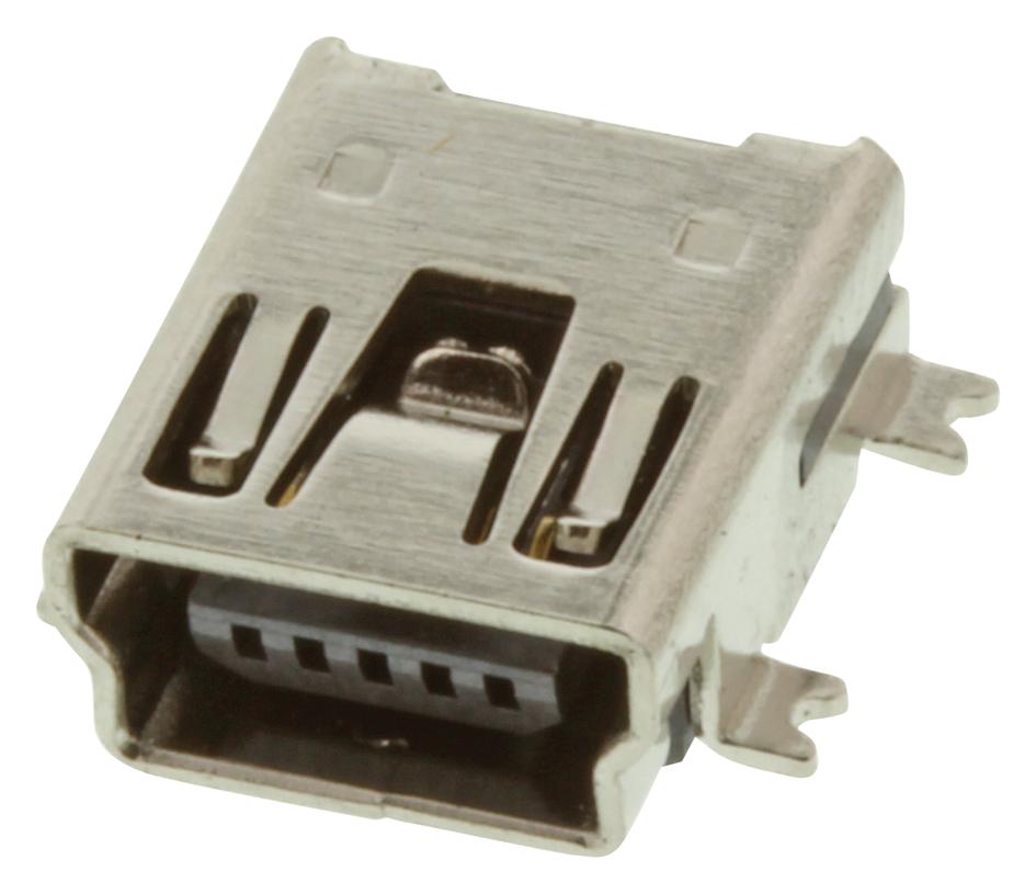 MUSB-B5-S-RA-TSMT-CS1 - Multicomp - USB Connector, Mini USB Type B ...