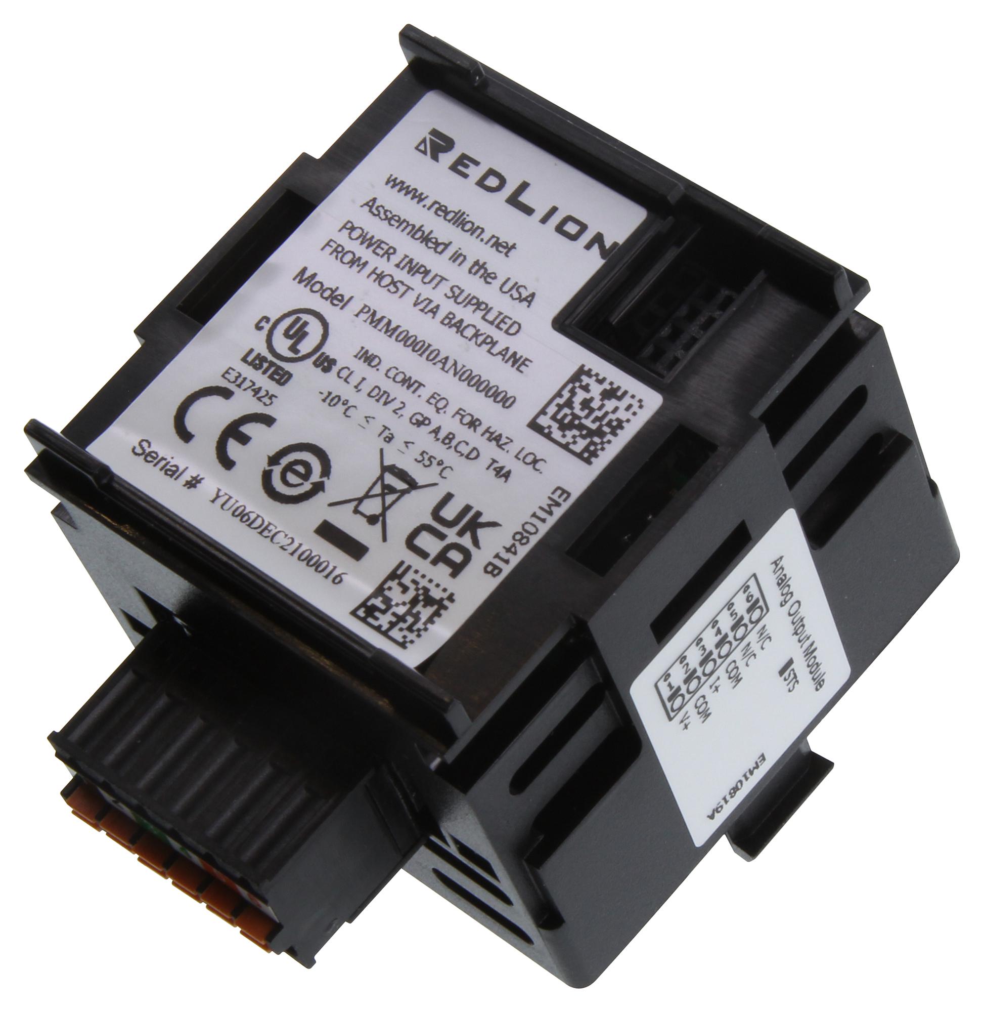 PMM000I0AN000000 - Red Lion Controls - Output Module, Analog, Graphical ...