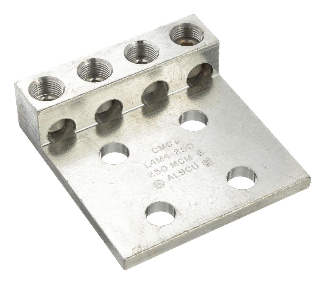 LAM4D250-12-1Y - Panduit - Lug Terminal, Four Stud Hole, Pan-Lug LAM4D ...