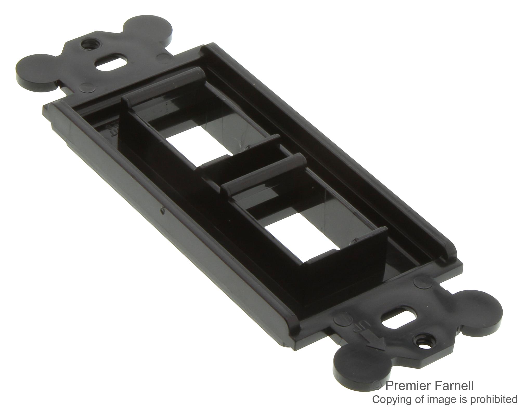 NK2RMFBL - Panduit - Faceplate, Faceplate, Panduit NetKey Series ...