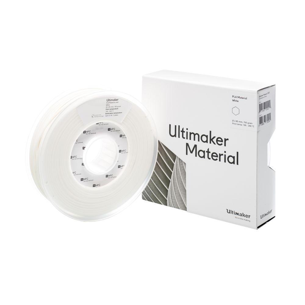 1613 - Ultimaker - 3D Printer Filament, 2.85mm Dia, White