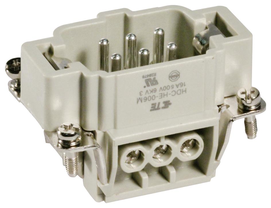 T2040062101-000 - Amp - Te Connectivity - Heavy Duty Connector, HDC ...