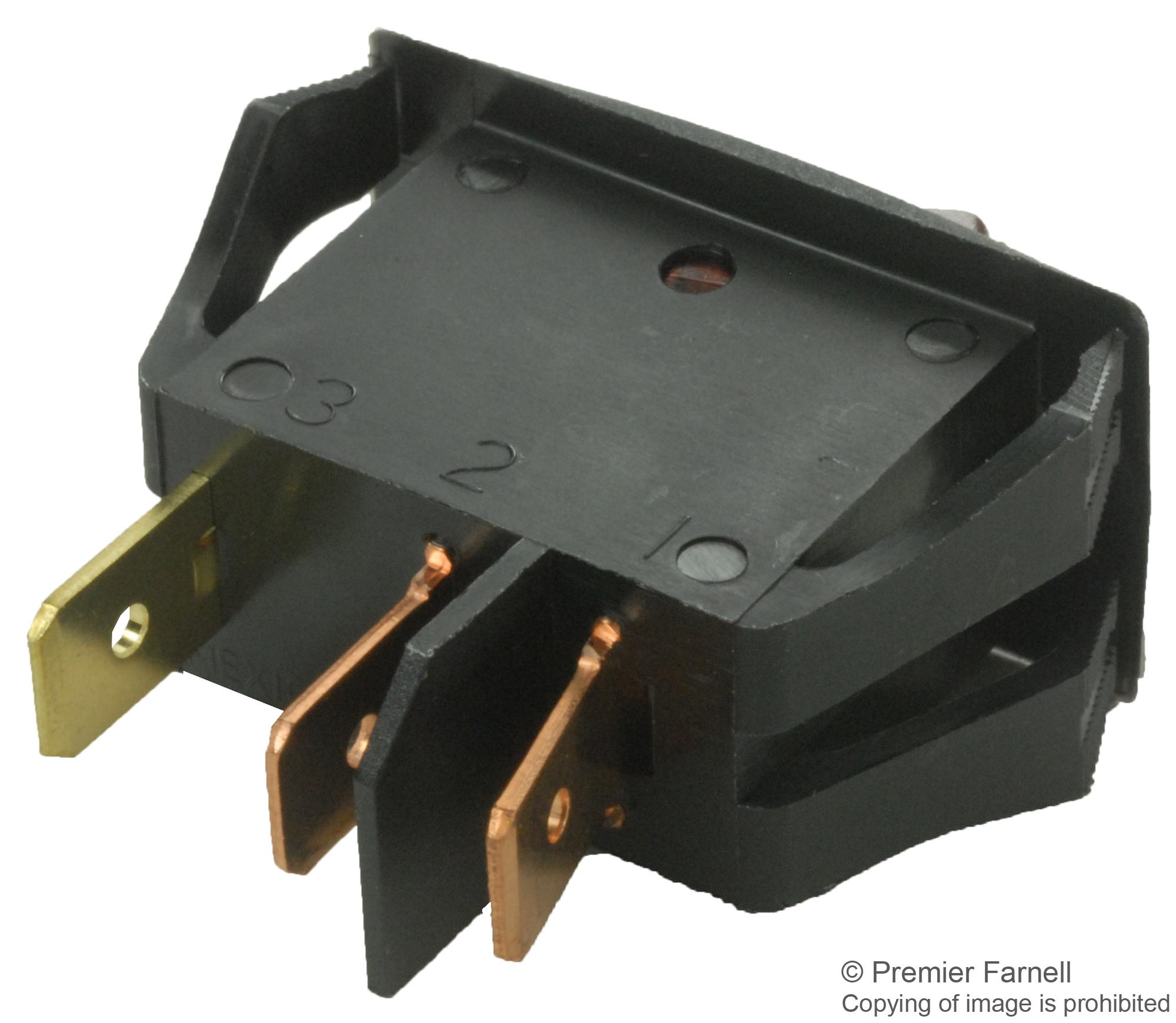 LRA211-CR-B/125N - Carling Technologies - Rocker Switch, Illuminated, SPST