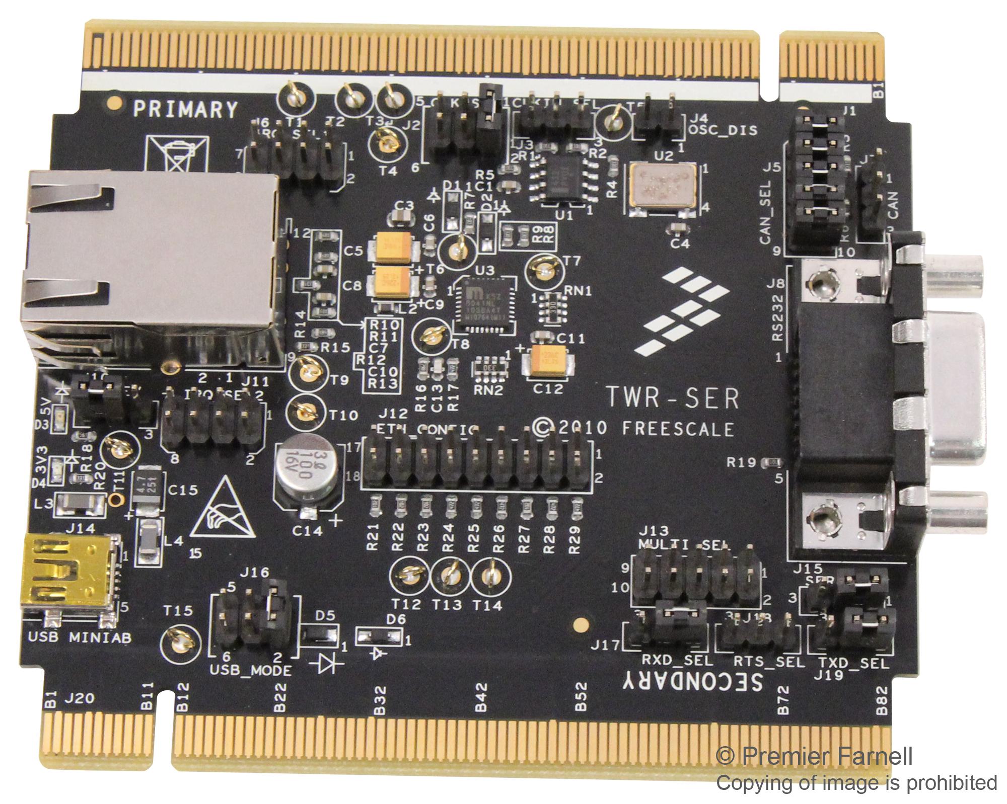 TWR-K60F120M-KIT - Nxp - Tower Controller Module, For Kinetis K60 ...